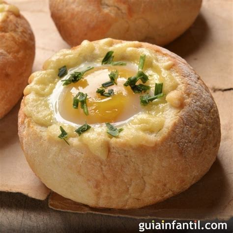 Pan relleno de huevo jamón y queso Receta fácil y rápida