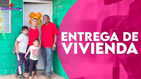 Gobierno Sandinista entrega vivienda del programa Bismarck Martínez a