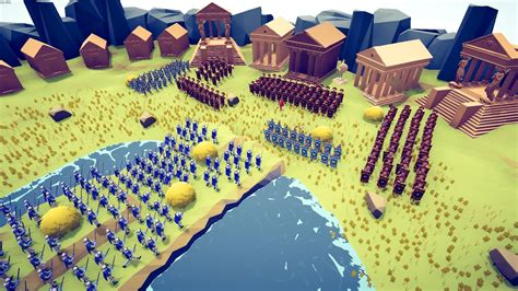 CAN 80x ROMAN ARMY DEFEND CASTLE Totally Accurate Battle Simulator