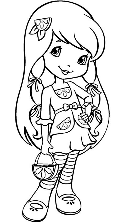 Desenhos para colorir da Moranguinho Dicas Práticas