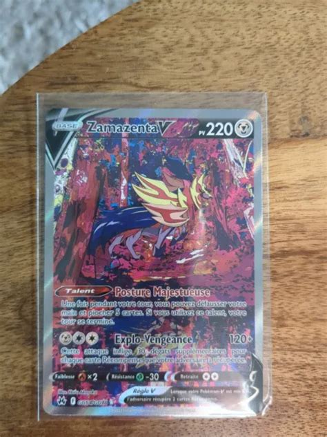 CARTE POKEMON ZAMAZENTA GG54 GG70 V EB12 5 Zénith Suprême FR Neuf EUR 8