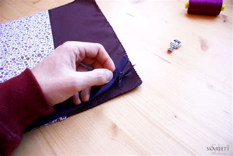 Cómo coser una cremallera Tutorial paso a paso Skarlett Costura