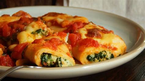 Canelones caseros con relleno cremoso la receta fácil en 25 minutos