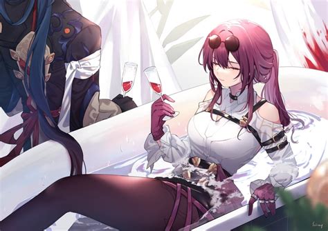 Kafka And Blade Honkai And More Drawn By Himey Danbooru