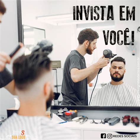 Pack de 445 Artes para Barbearia Editáveis no Canva Photoshop e