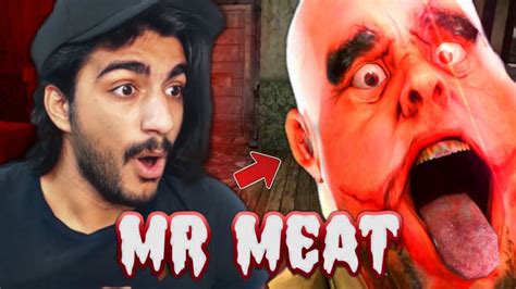 مرد گوشتی میخواست منو بکشه که یهو گیم پلی بازی ترسناک Mr Meat