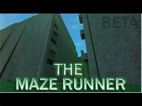 The Maze Runner Roblox How To Escape
