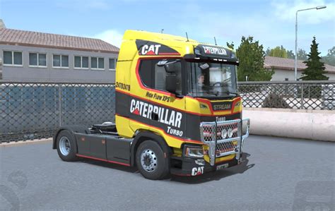 Scania S Skin CAT 4X2 Truckers Of Europe 3 Skin Truckers Of Europe