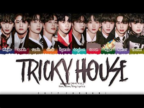 xikers 싸이커스 TRICKY HOUSE 도깨비집 Lyrics Color Coded Han Rom Eng
