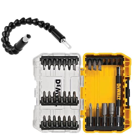 Cabo Flex Vel Cm Jogo Pontas Bits Pe As Dw Dewalt