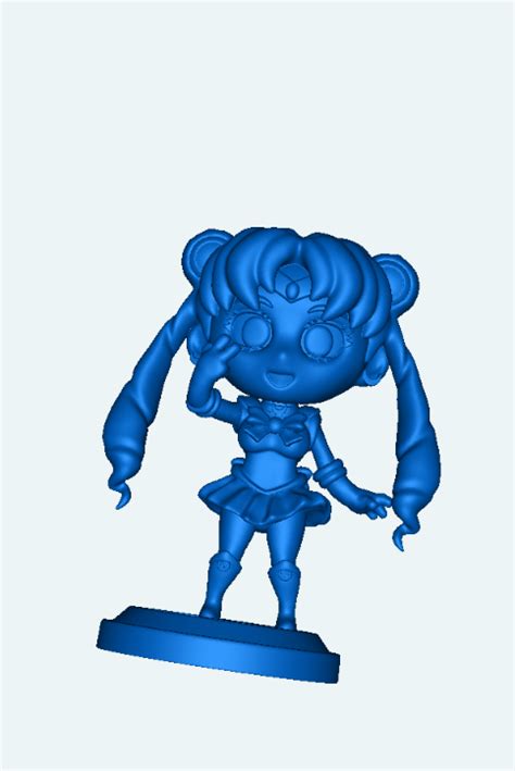 Archivo Stl Gratis Seilor Moon 🌙・diseño Por Impresión En 3d Para Descargar・cults