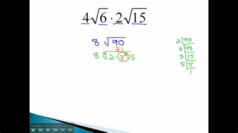 add subtract multiply multiply monomial radical expressions youtube