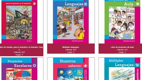 Libros de texto gratuitos de la SEP dónde consultarlos desde primero a
