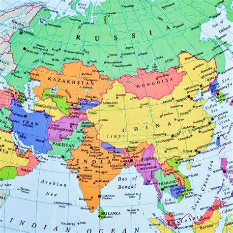 Mapa Fisico De Asia Paises Y Capitales Online Camera Rental