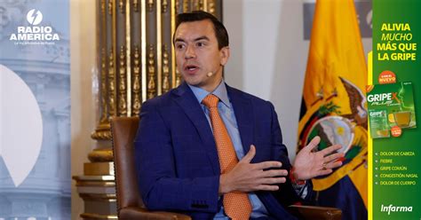Noboa decreta nuevo estado de excepción en Ecuador que llama fase 2