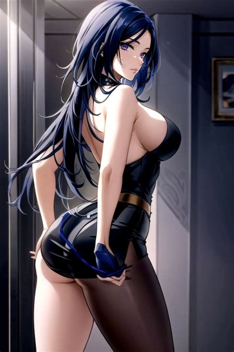Naked Standing Rear View Hentai AI Porn