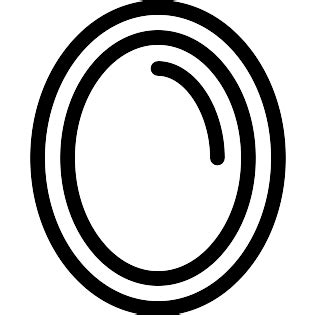 Circle Line Font Symbol Clip Art Oval Black And White Line Art