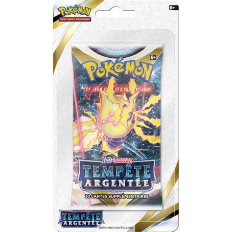 1 Booster sous Blister Épée et Bouclier Tempête Argentée EB12