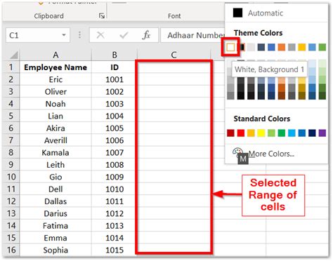 Hide Or Unhide Cell Content In Excel Excel Unlocked