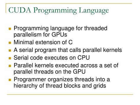 ppt gpu programming and cuda powerpoint presentation free download id 5826976