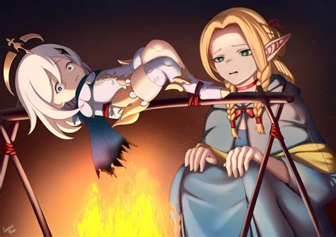 Emergency Rations Caiman Pool Anime Art Anime Artist