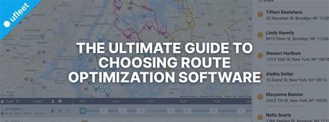 The Ultimate Guide To Choosing Route Optimization Software