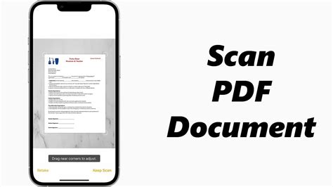 How To Scan PDF Document On IPhone YouTube