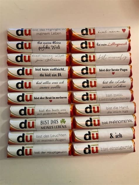 Du bist Duplo Liebeserklärung Selbermachen geschenke Vatertag