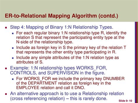 relational database design by er and eer to relational mapping ppt download