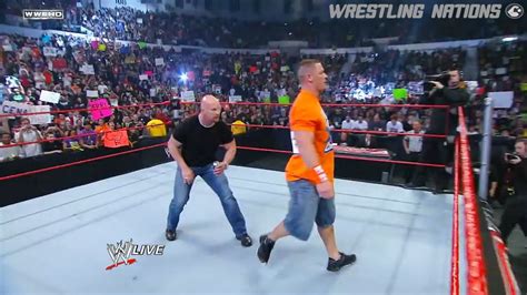 John Cena Stunned By Stone Cold Steve Austin YouTube