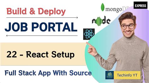 mern stack reactjs setup job portal app mern stack project mern project youtube