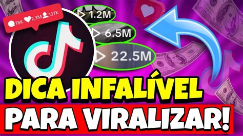 DICA INFALÍVEL para VIRALIZAR RÁPIDO no TIKTOK Ganhe VISUALIZAÇÕES e