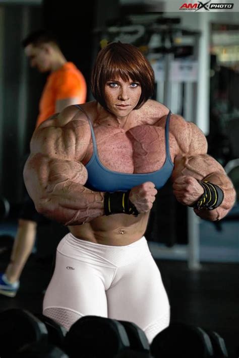 Most Muscular By Ninj4st4r On Deviantart In 2020 Female Muscle Growth Muscle Women Muscular