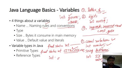 Lec Oop Java Primitive Types Ranges Sizes And Literals Youtube