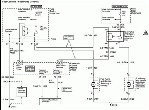 Chevy Silverado Fuel Pump Wiring Diagram Wiring Diagram