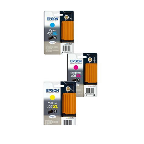 Genuine Epson 405XL 405 CMYK Multipack Ink Cartridge For WF7800
