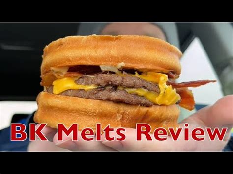 Burger King Melts Taste Test Youtube