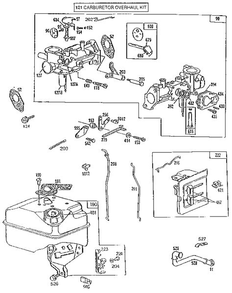 Briggs And Stratton Carb Linkage Diagram