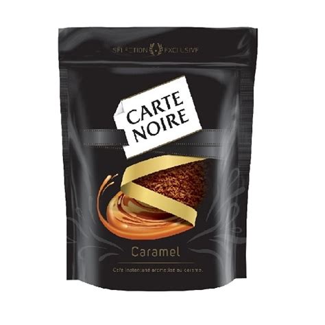 Кава 120 г Carte Noire зі смаком карамелі натуральна розчинна