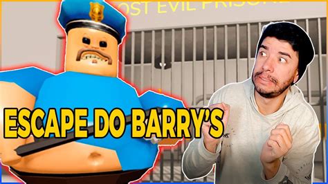 Roblox FUJA DA PRISÃO DO BARRY ou ELE TE PEGA BARRYS S PRISON RUN