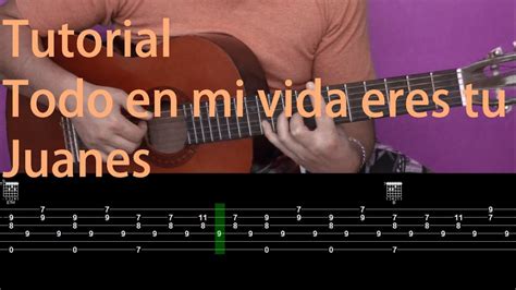 Como Tocar Todo En Mi Vida Eres Tu Juanes Tutorial Guitarra YouTube