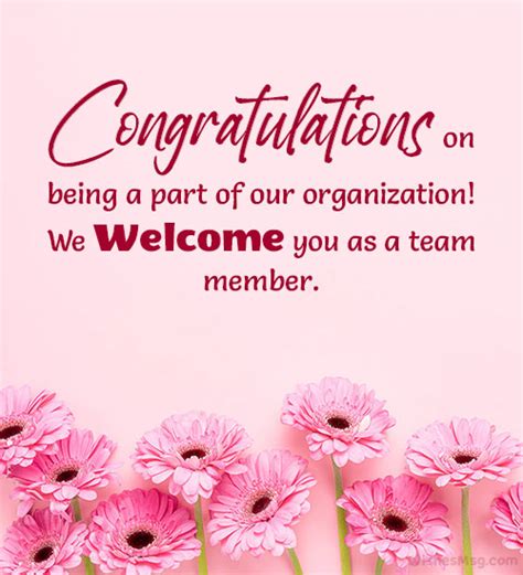 Welcome Message For New Employee Or Team Member WishesMsg