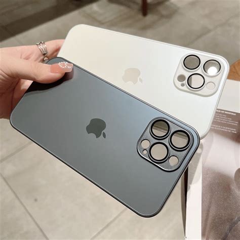 AG Capa De Lente HD Fosca De Vidro Para IPhone 13 12 11 Pro Max