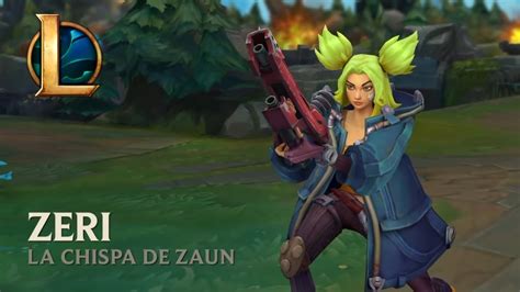 LoL Guía de Zeri ADC Las mejores builds runas y trucos en la