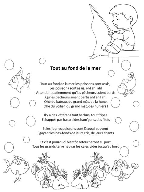 Les Poissons De La Mer Rouge Comptine Communaut Mcms