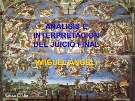 Análisis del juicio final de Miguel Ángel PPT