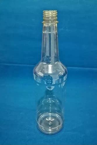 Botella Pet Plastico Licorera 1 Litro Con Tapa Rosca 25 Pzas En Venta