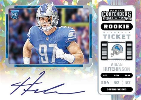 2022 Panini Contenders Football Checklist Team Sets Box Info
