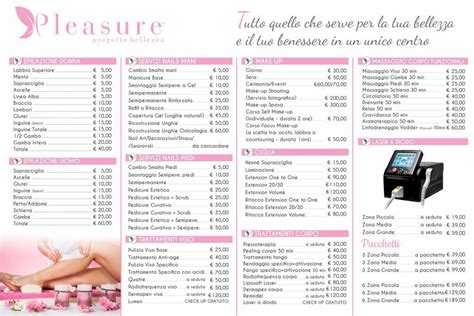 Listino Prezzi Ostia Estetica