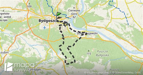 Trasa Przez Bydgoszcz Ul Kielecka Mapa Turystyczna Pl